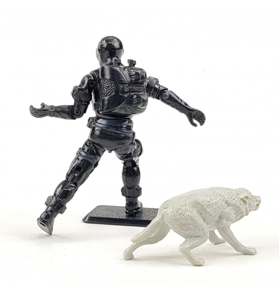 GI JOE : Snake Eyes V2 action figure - 1985