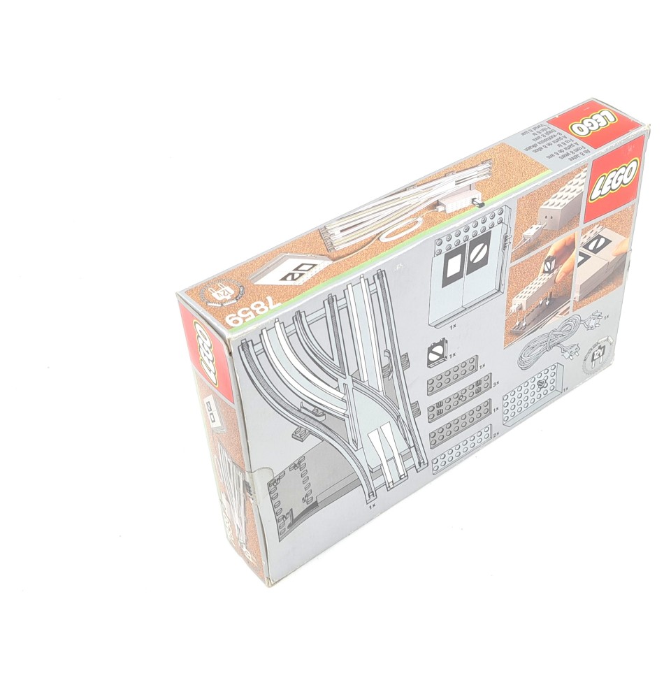 LEGO : Boite neuve 7859 Aiguillage gauche train 12V
