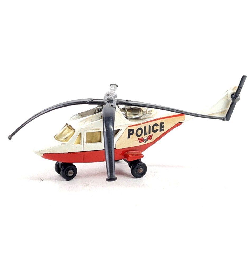 MATCHBOX : Die cast police copter